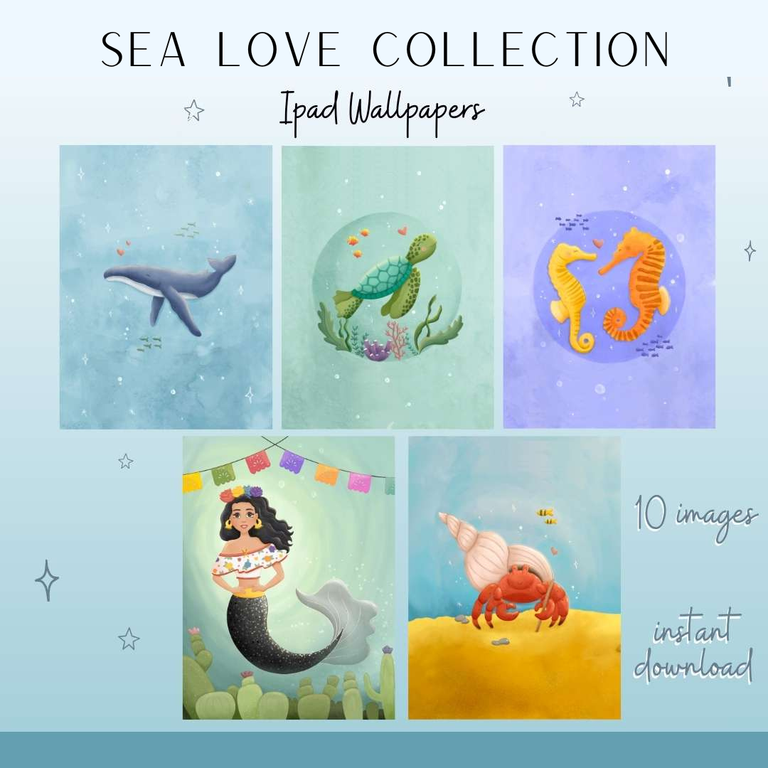 💙 SeaLove Ipad Wallpapers – Dani Lesmes Studio